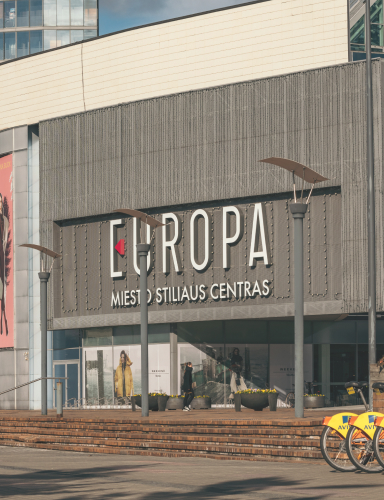 Europa shopping center in Vilnius, Lithuania has been certified as a ...