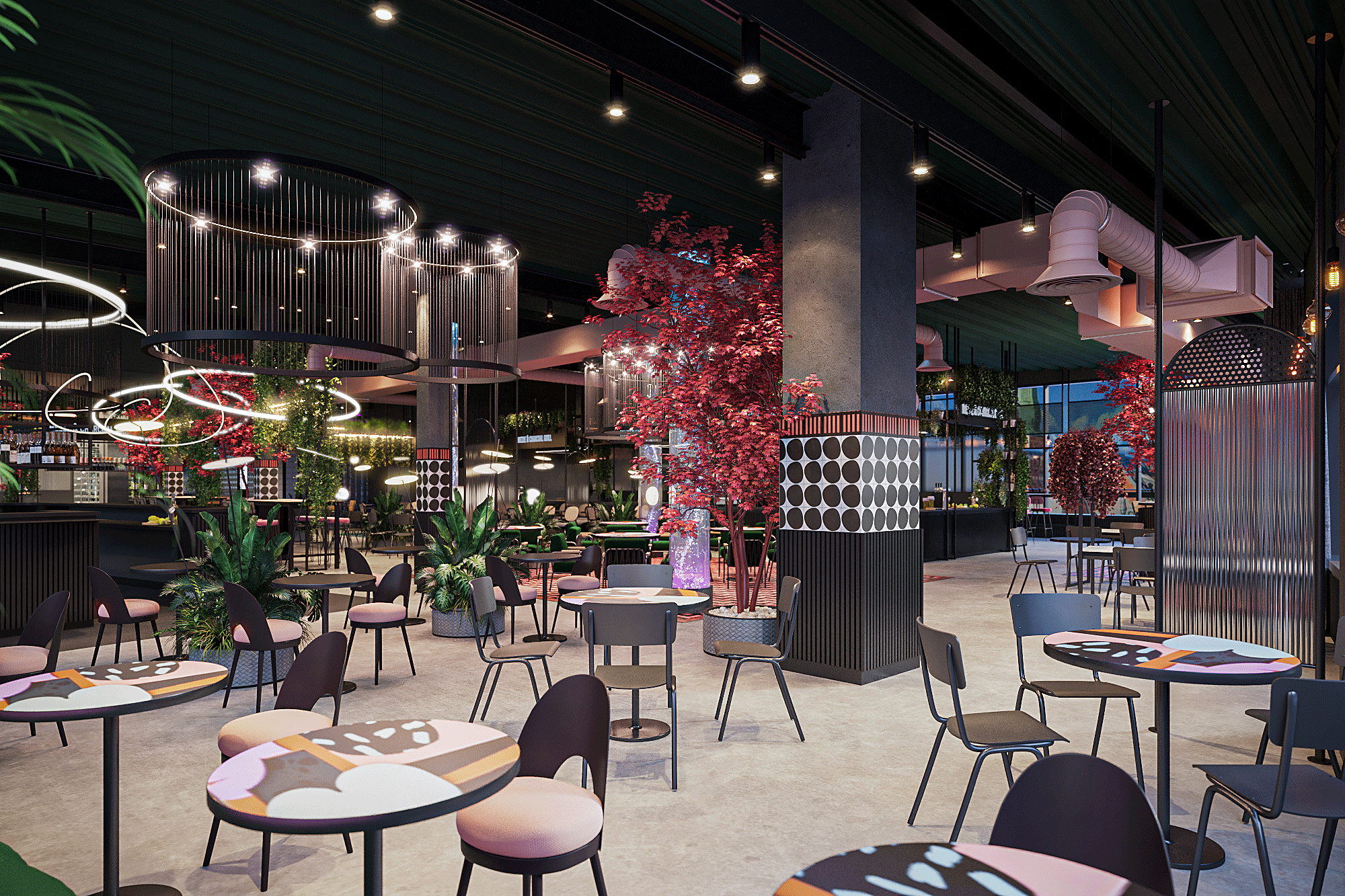 A new concept space – a food hall – to be created in “Galerija Centrs ...